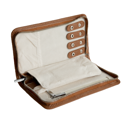 Tan Jewellery Wallet – Evolve Inspired Jewellery